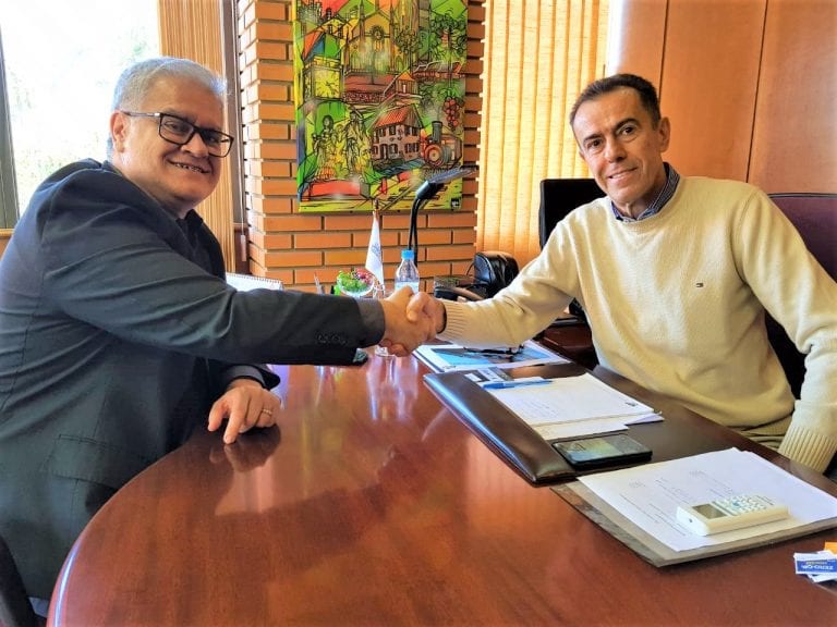 Meneguzzi se reúne com o presidente do Simecs e trata da importância da ...